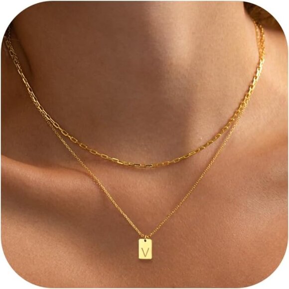Rachel Zoe | Jewelry | Nwt Gold Rachel Zoe C Initial Collection ...